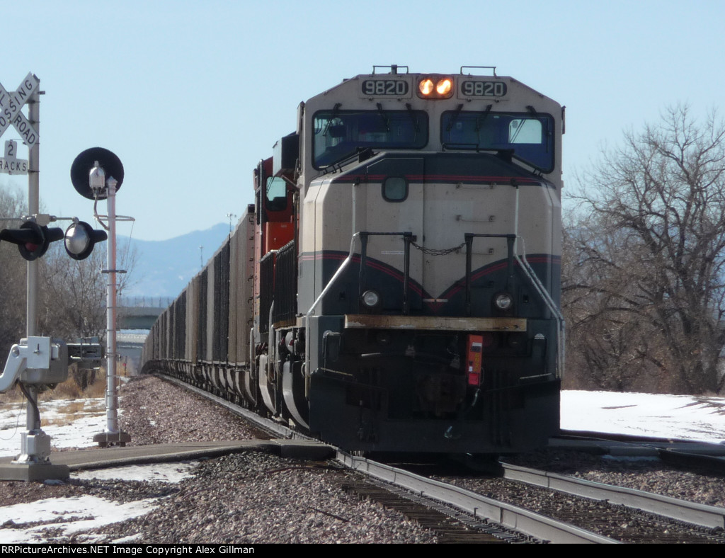 BNSF 9820 Westbound